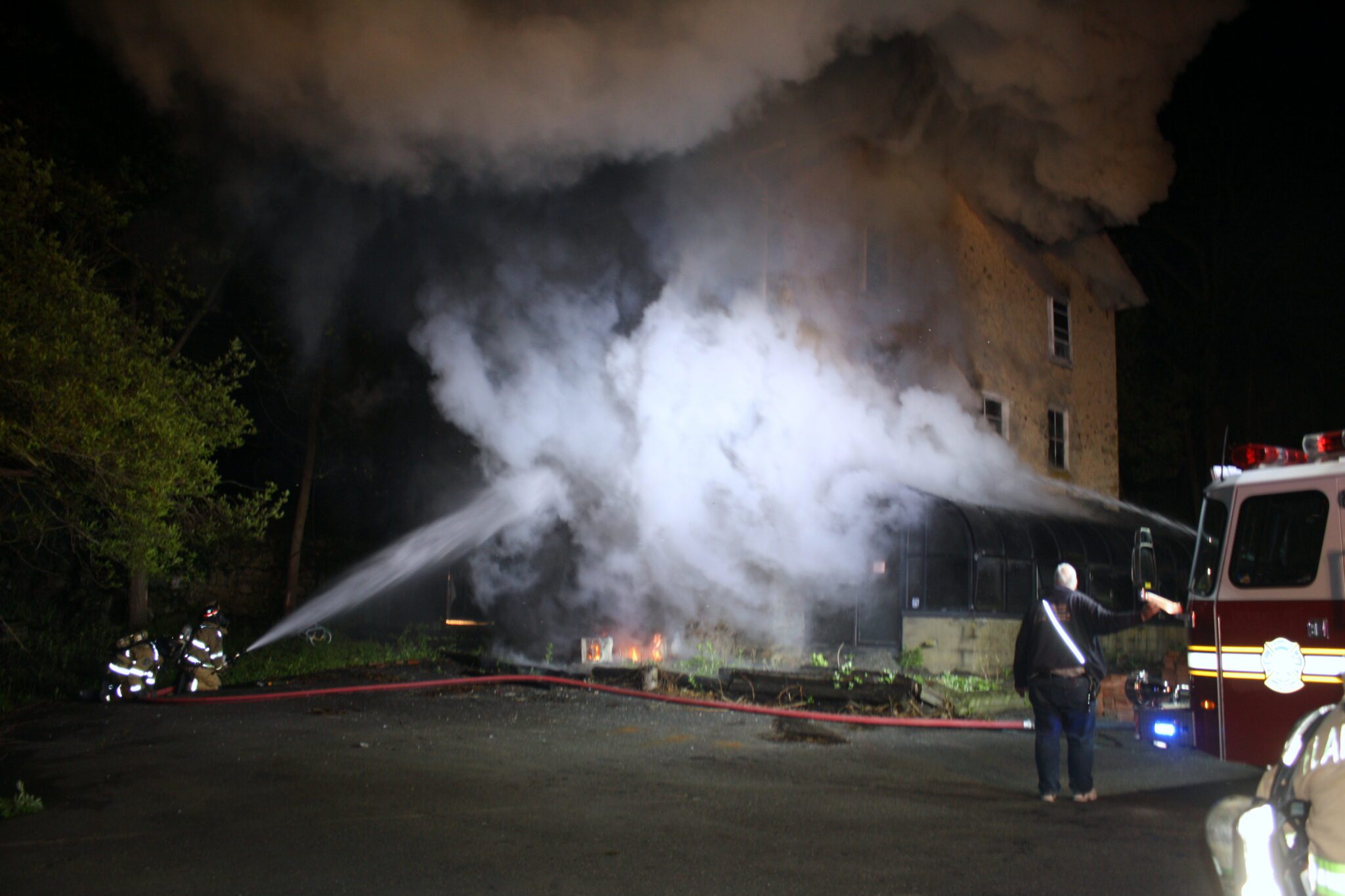 1800’s Old Mill burns in Flanders – Budd Lake Fire Department