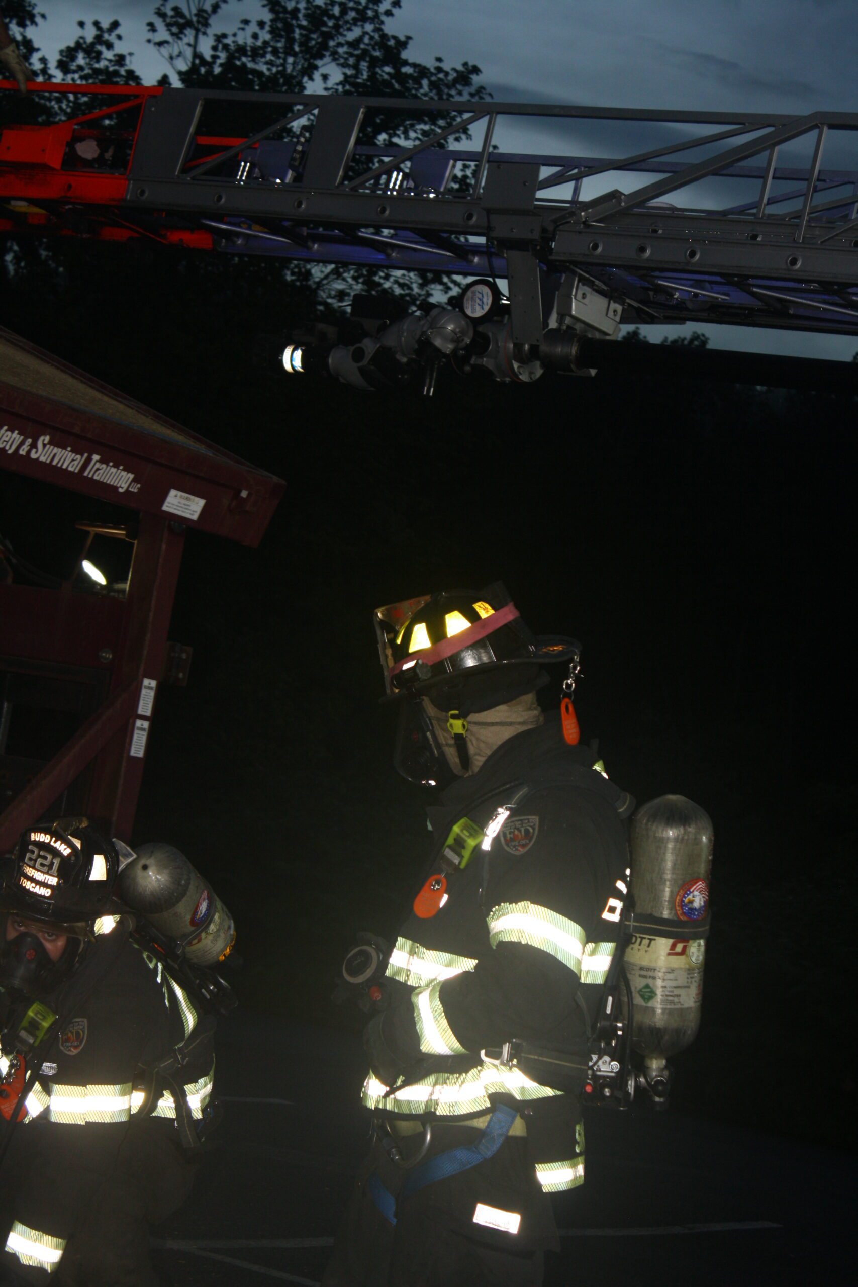 Roof Vent Training – Budd Lake Fire Department