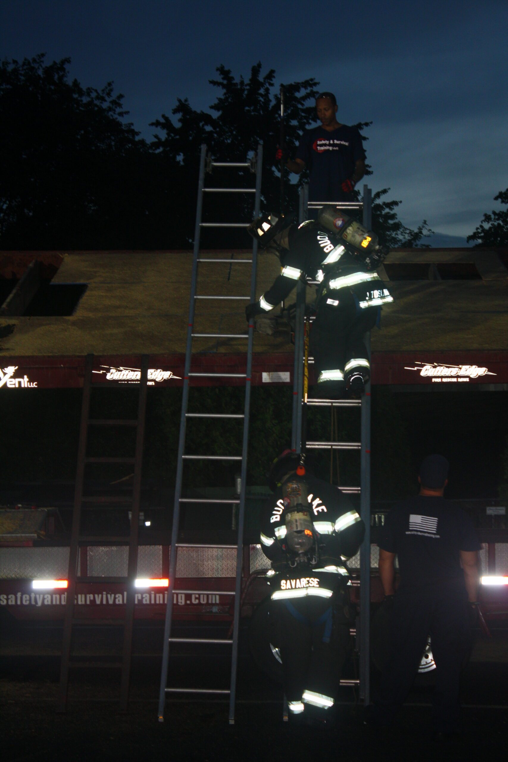 Roof Vent Training – Budd Lake Fire Department