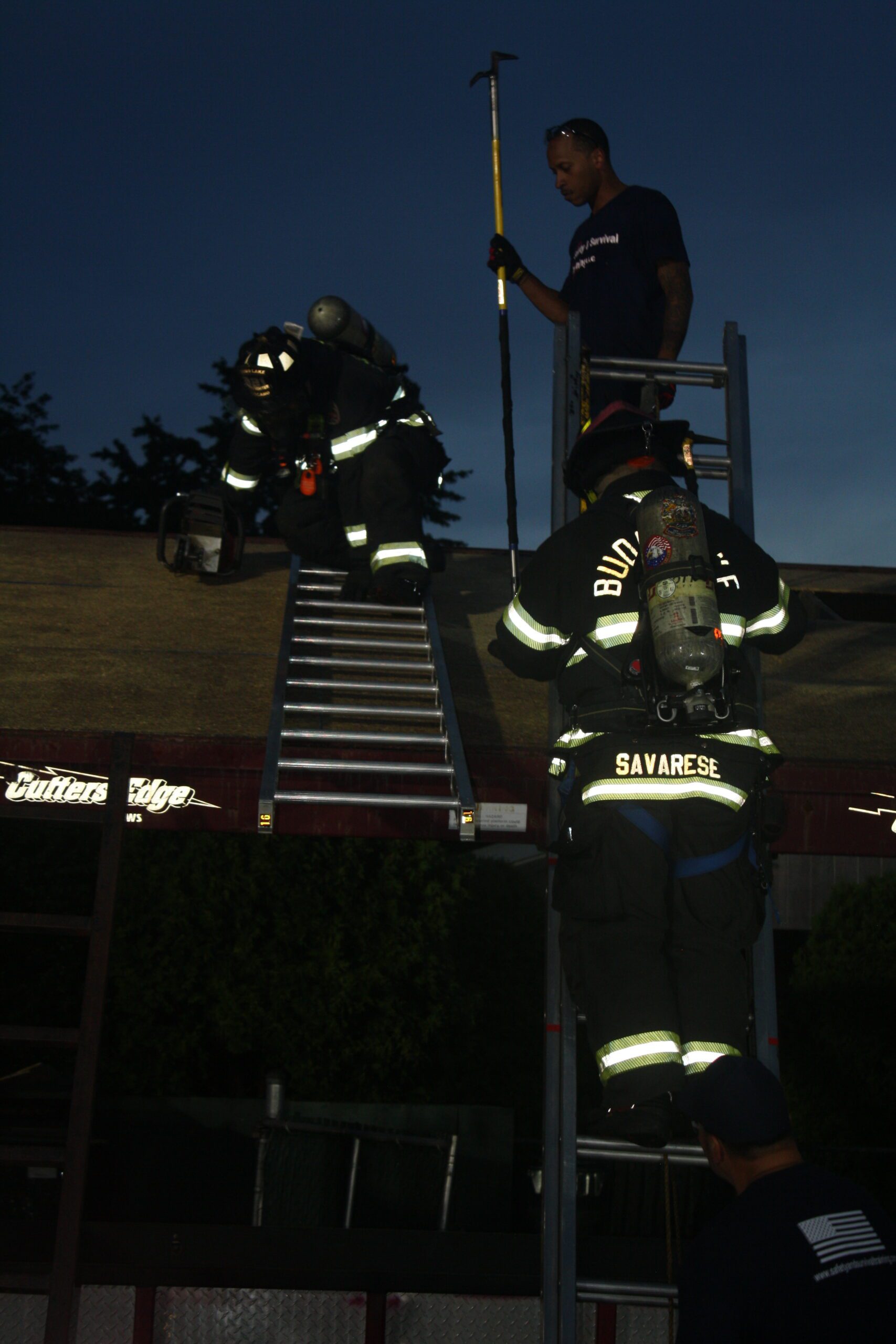 Roof Vent Training – Budd Lake Fire Department