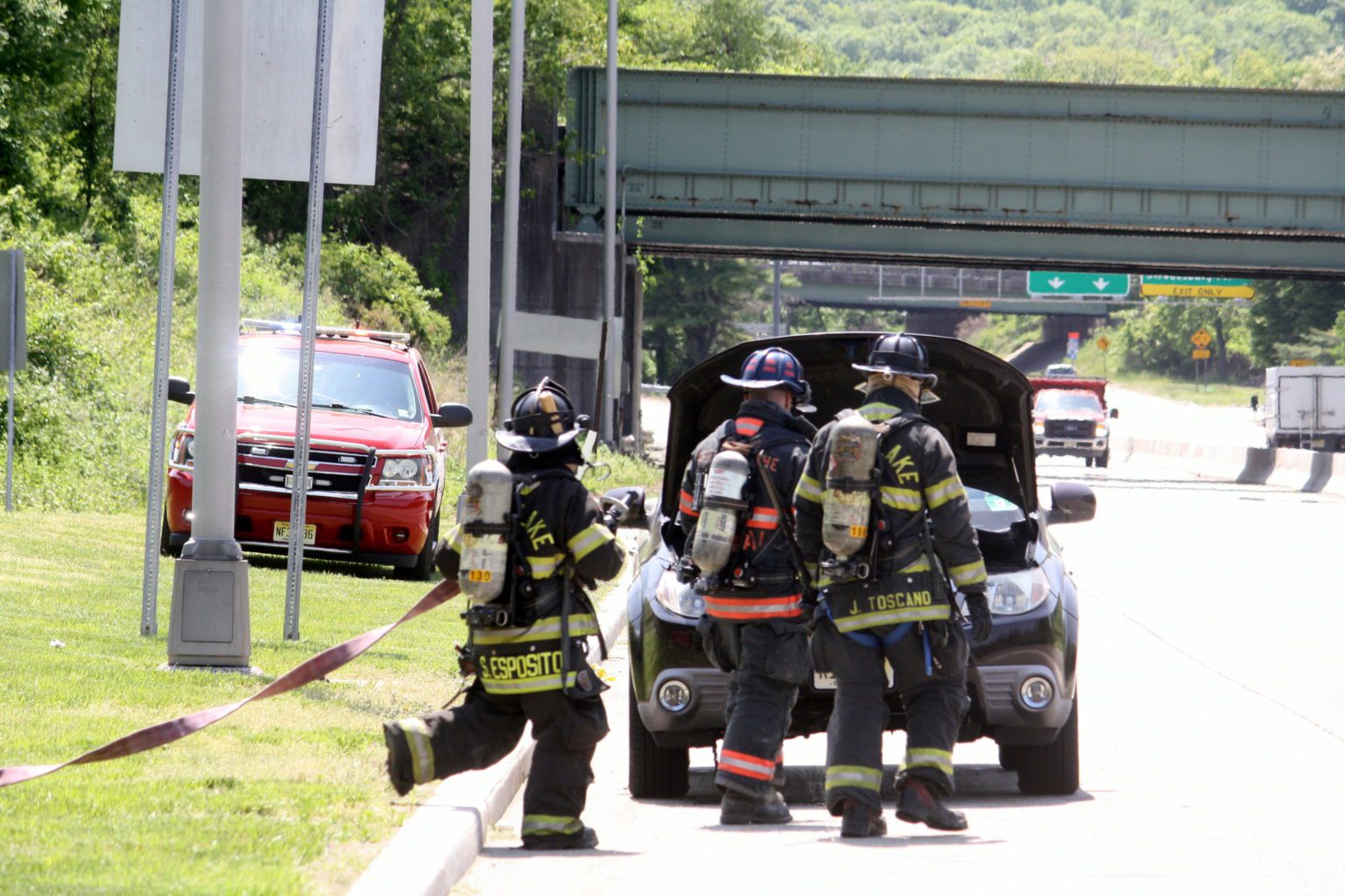 Small Car Fire 80 @ 206 – Budd Lake Fire Department