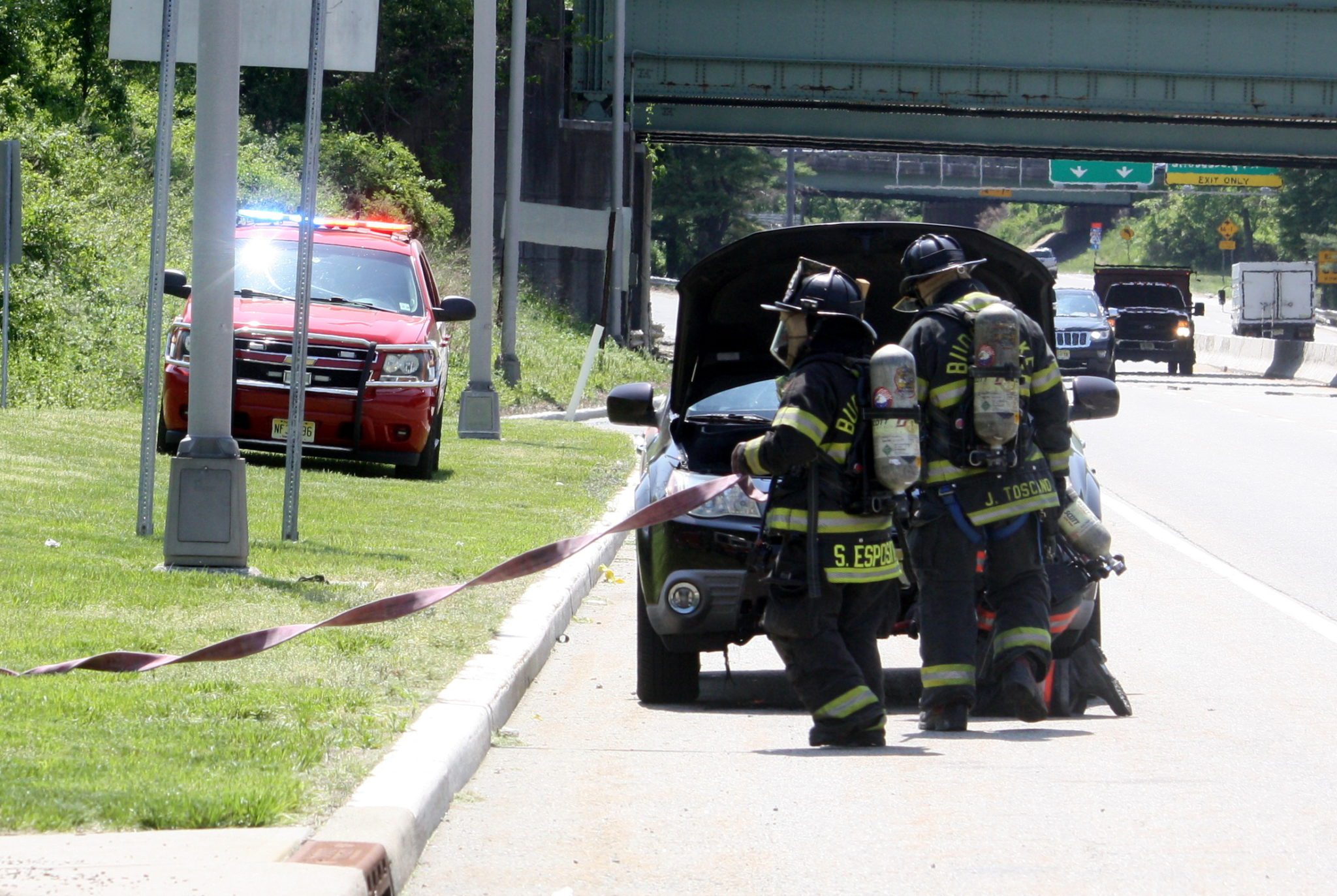 Small Car Fire 80 @ 206 – Budd Lake Fire Department