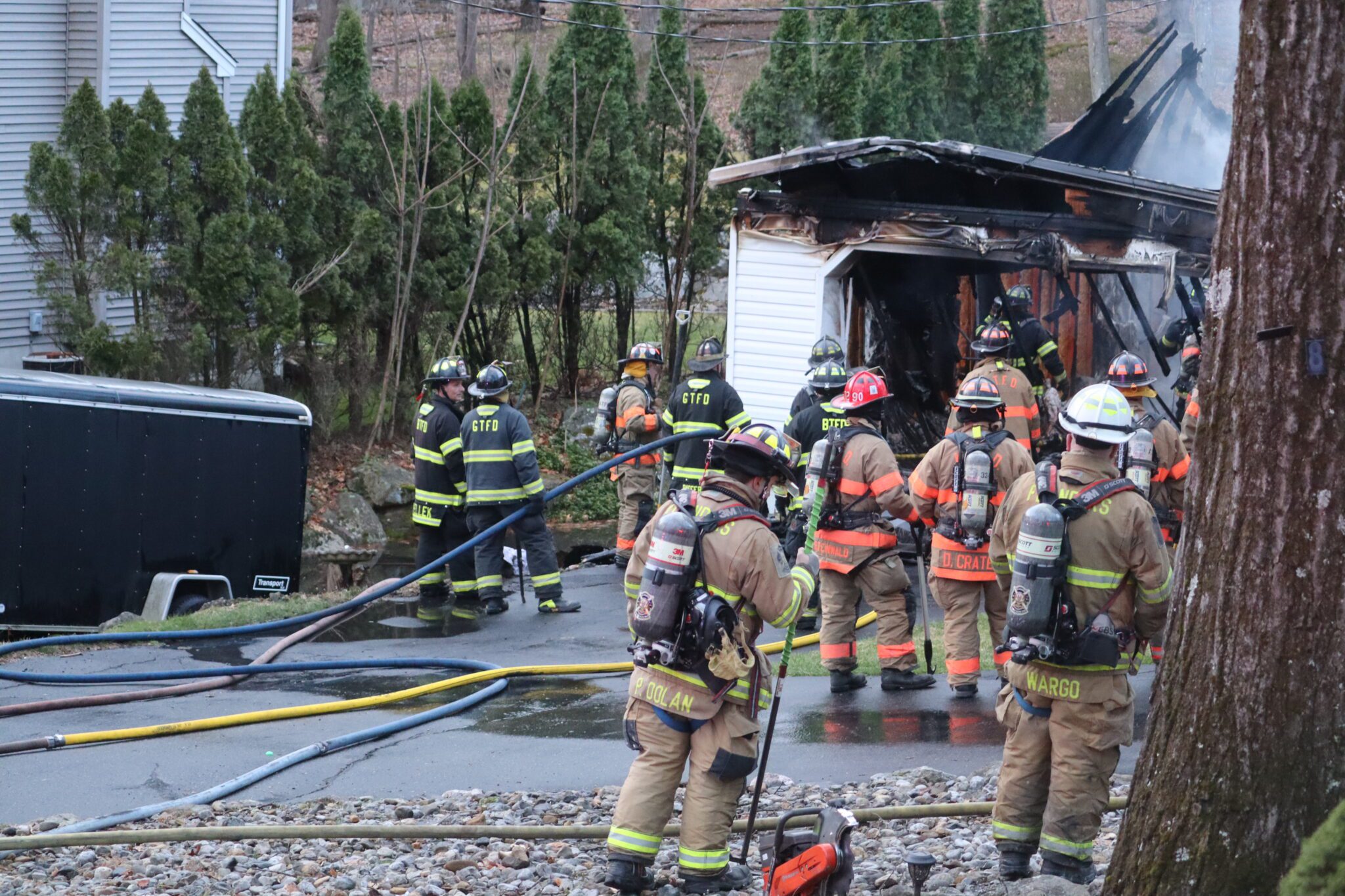 Mt. Olive Assists Byram Fire – Budd Lake Fire Department